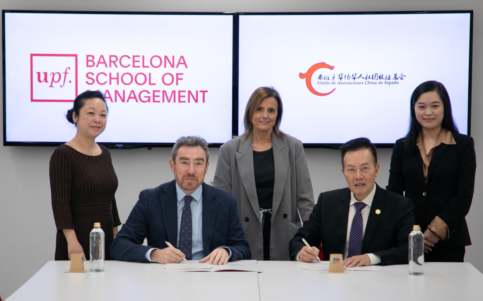 La UPF-BSM firma un acuerdo de colaboración con la Federación Unión de Asociaciones Chinas de ...